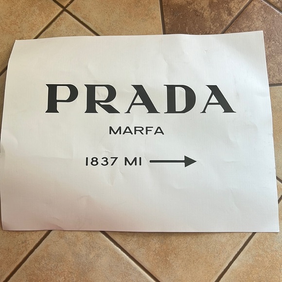 Prada | Art | Prada Marfa Art | Poshmark